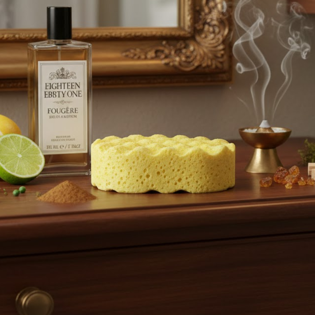 Eighteen Eighty 1 Exfoliating Soap Sponge – Aromasaurus